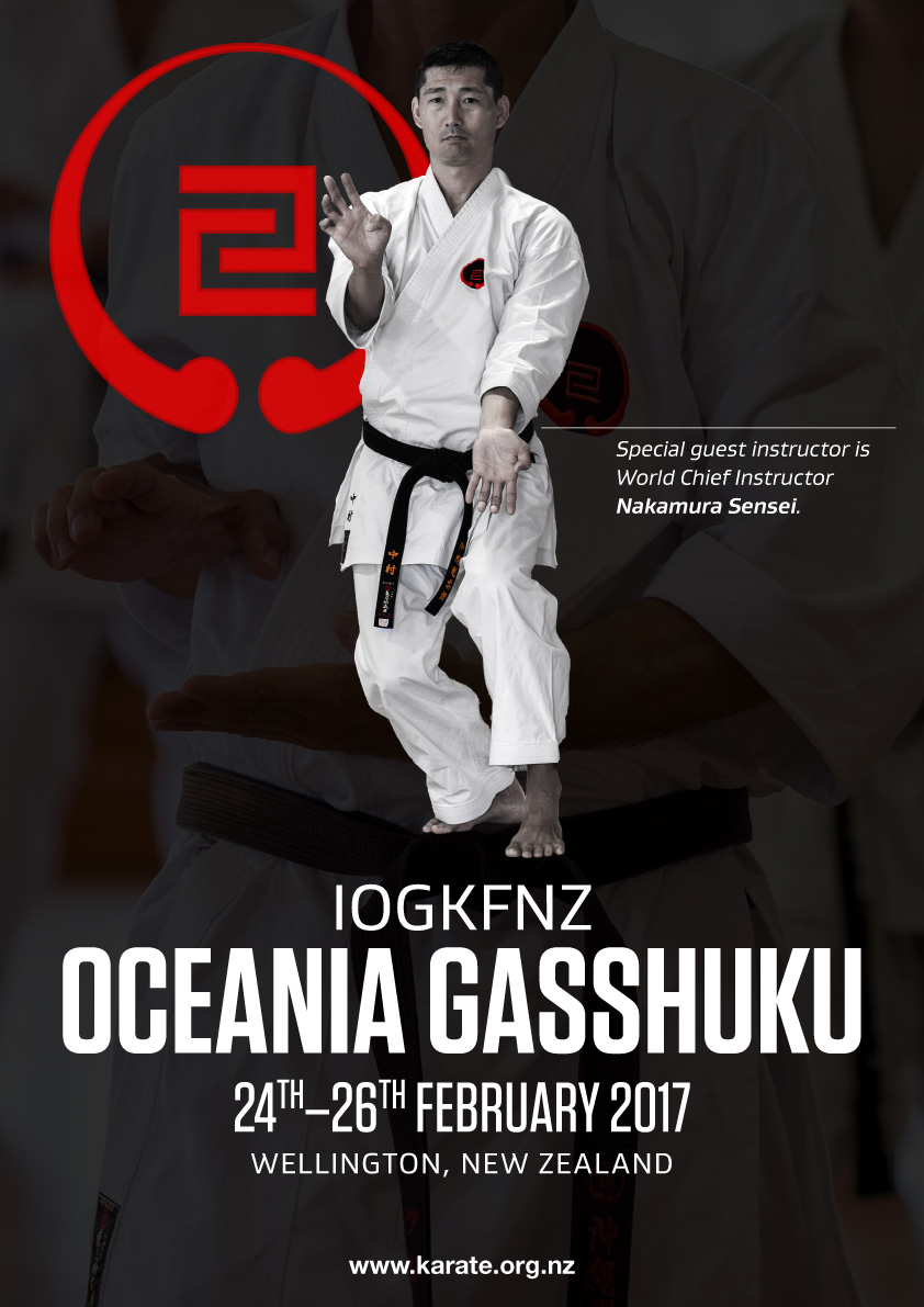 Oceania Gasshuku 2017 – Learn Traditional Goju Ryu Karate in New Zealand!